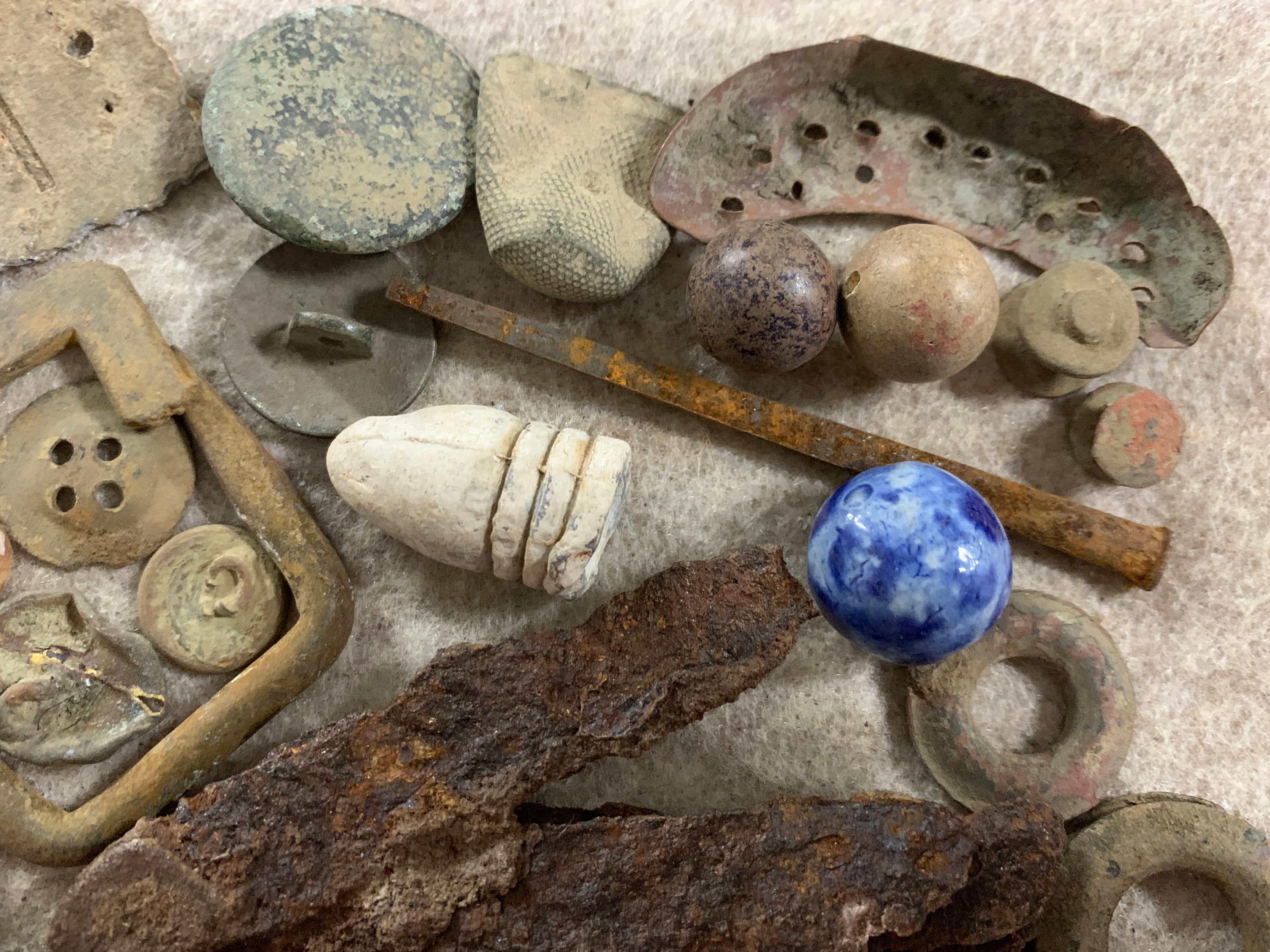 Authentic Relics Excavated From Civil War Campsites With a - Etsy