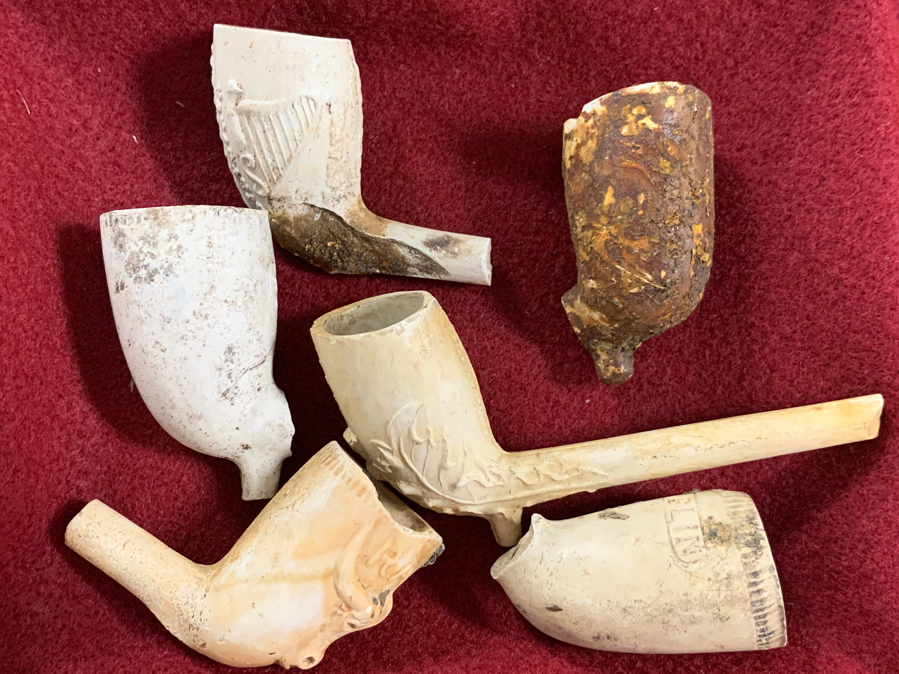 Authentic Clay Pipes Excavated From Civil War Campsites - Etsy