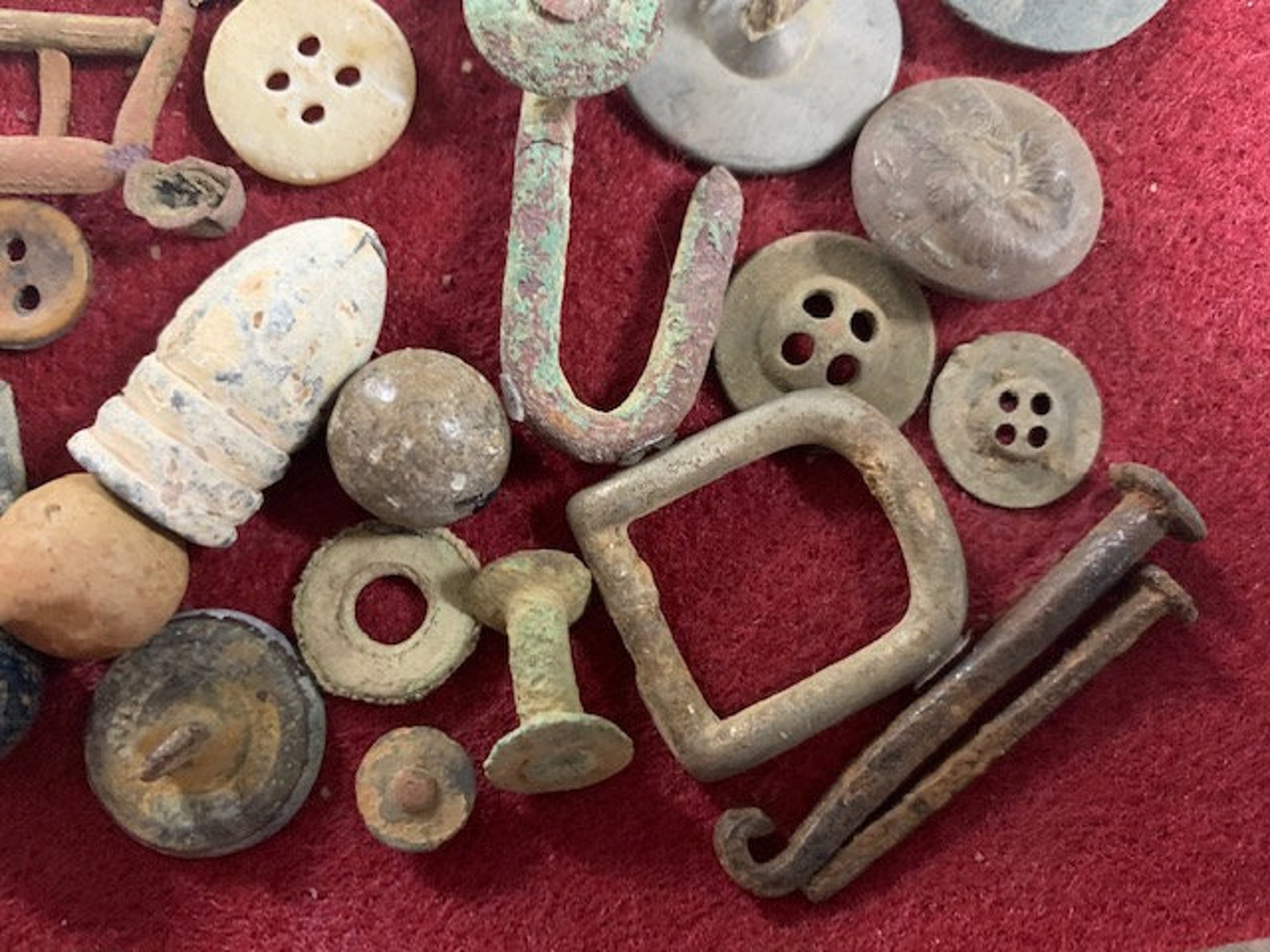 Authentic Civil War Relics Recovered From a Campsite Used - Etsy