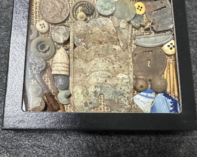 Authentic Relics Excavated From Campsites Used During the U.S. Civil ...