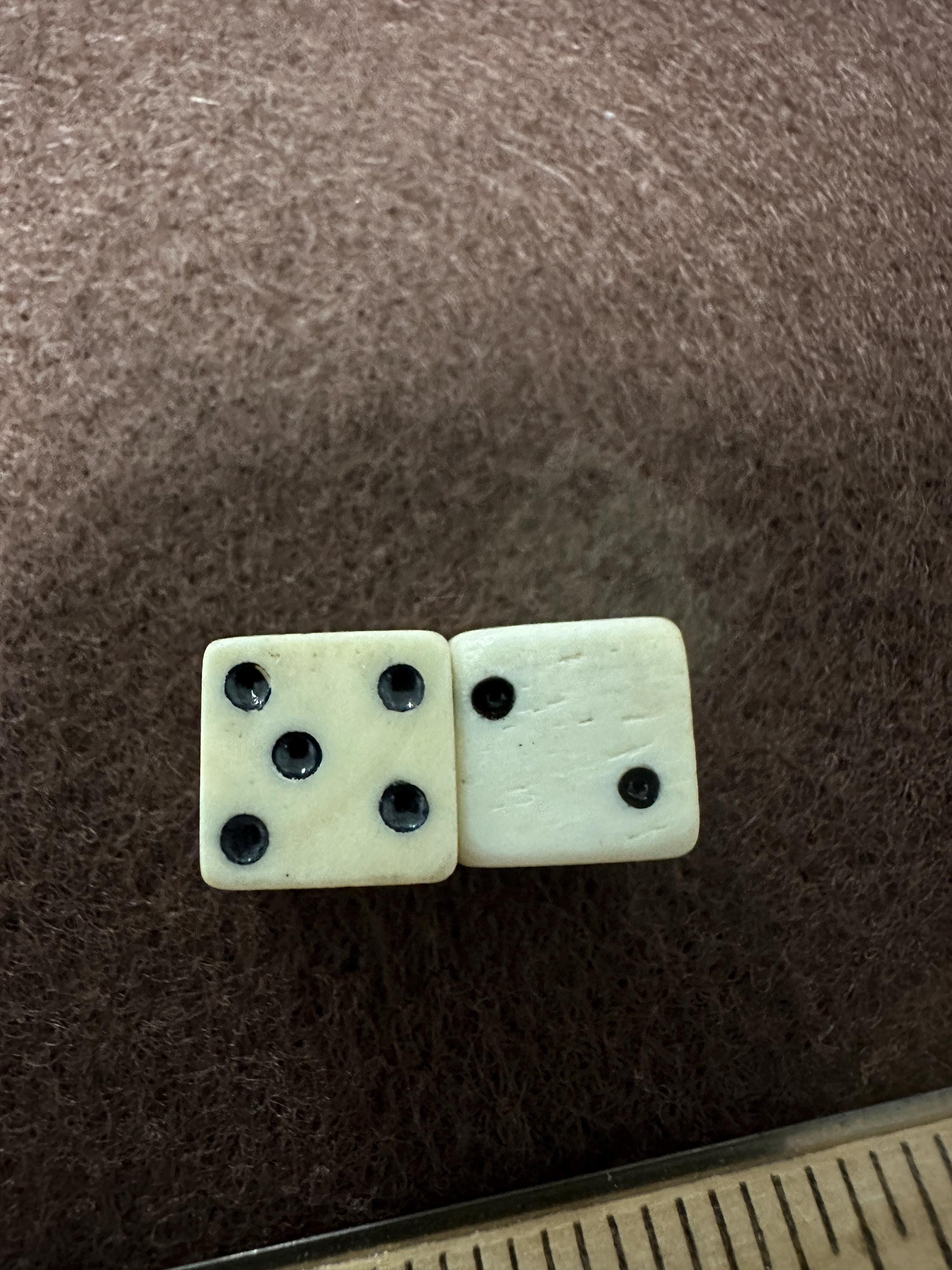 Authentic Civil War Era Hand Carved Dice - Etsy