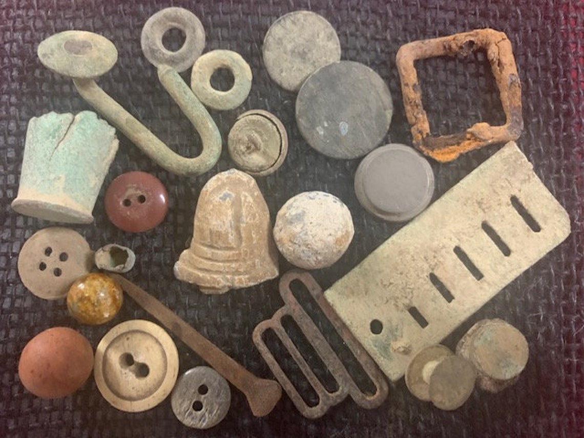 Authentic Relics Excavated From Campsites Used During the - Etsy
