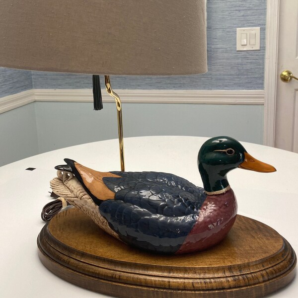 Mallard Duck Lamp - Etsy