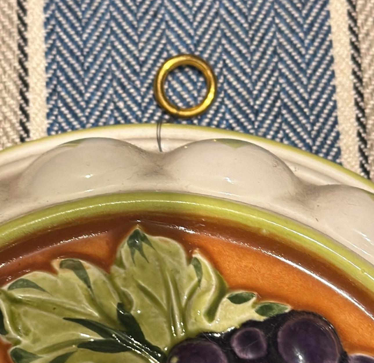 Vintage Vintage Gailstyn Sutton Ceramic Fruit Kitchen Food Mold 9” - Etsy