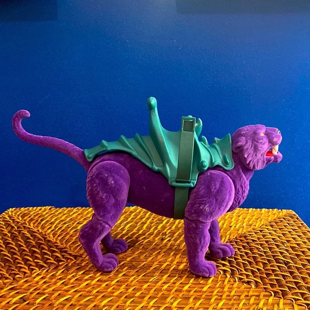 Vintage Masters of the Universe Origins Panthor Action Figure Realistic ...