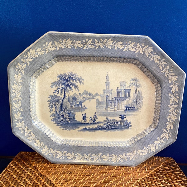 Transferware Platter - Etsy