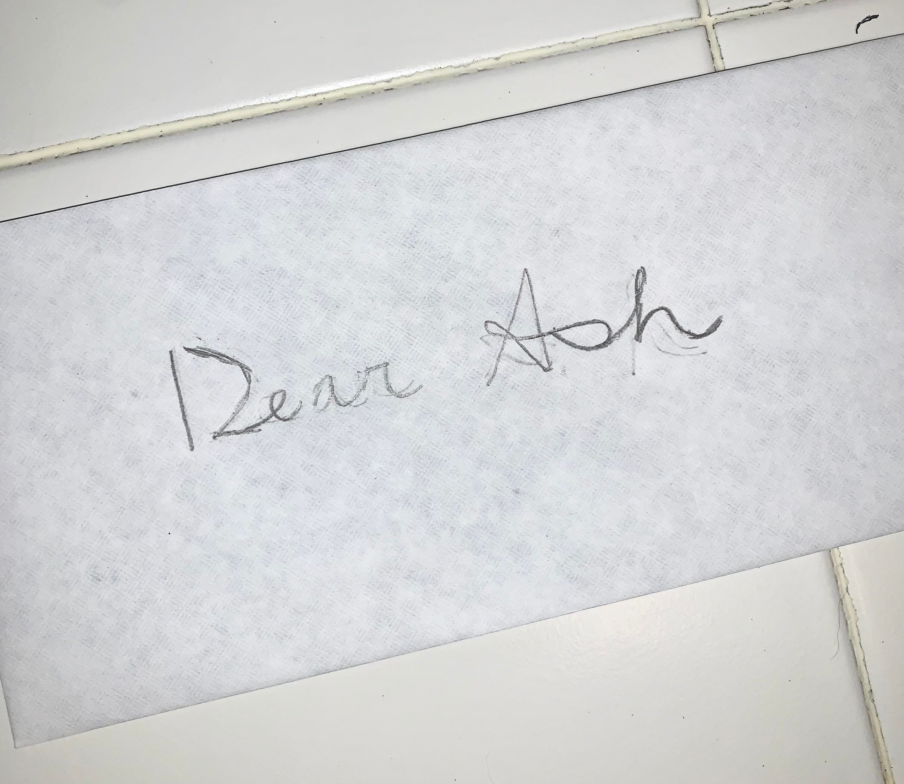 Dear Ash letter | Etsy