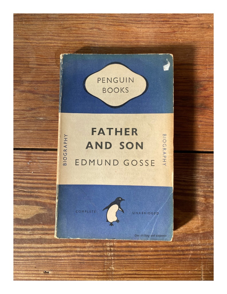 Edmund Gosse Father And Son 1949 First Penguin Edition Etsy