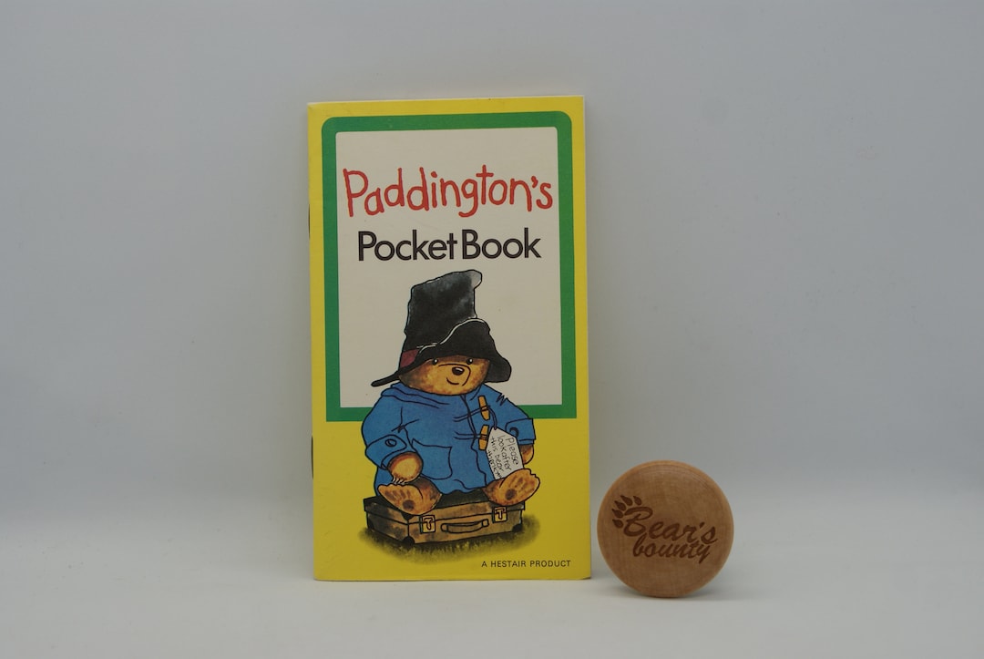 Paddington Bear 1976 Vintage Notebook, Unused - Etsy