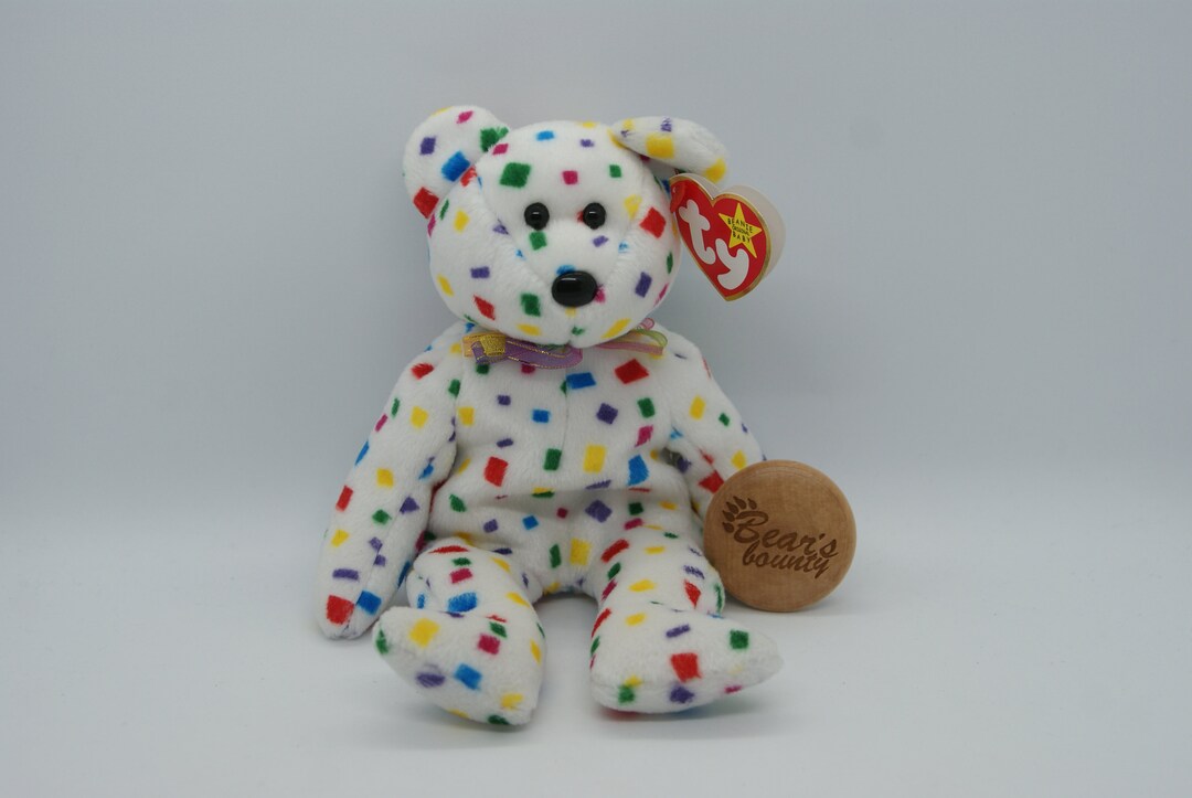 Ty Beanie Baby, 2K Bear - Etsy