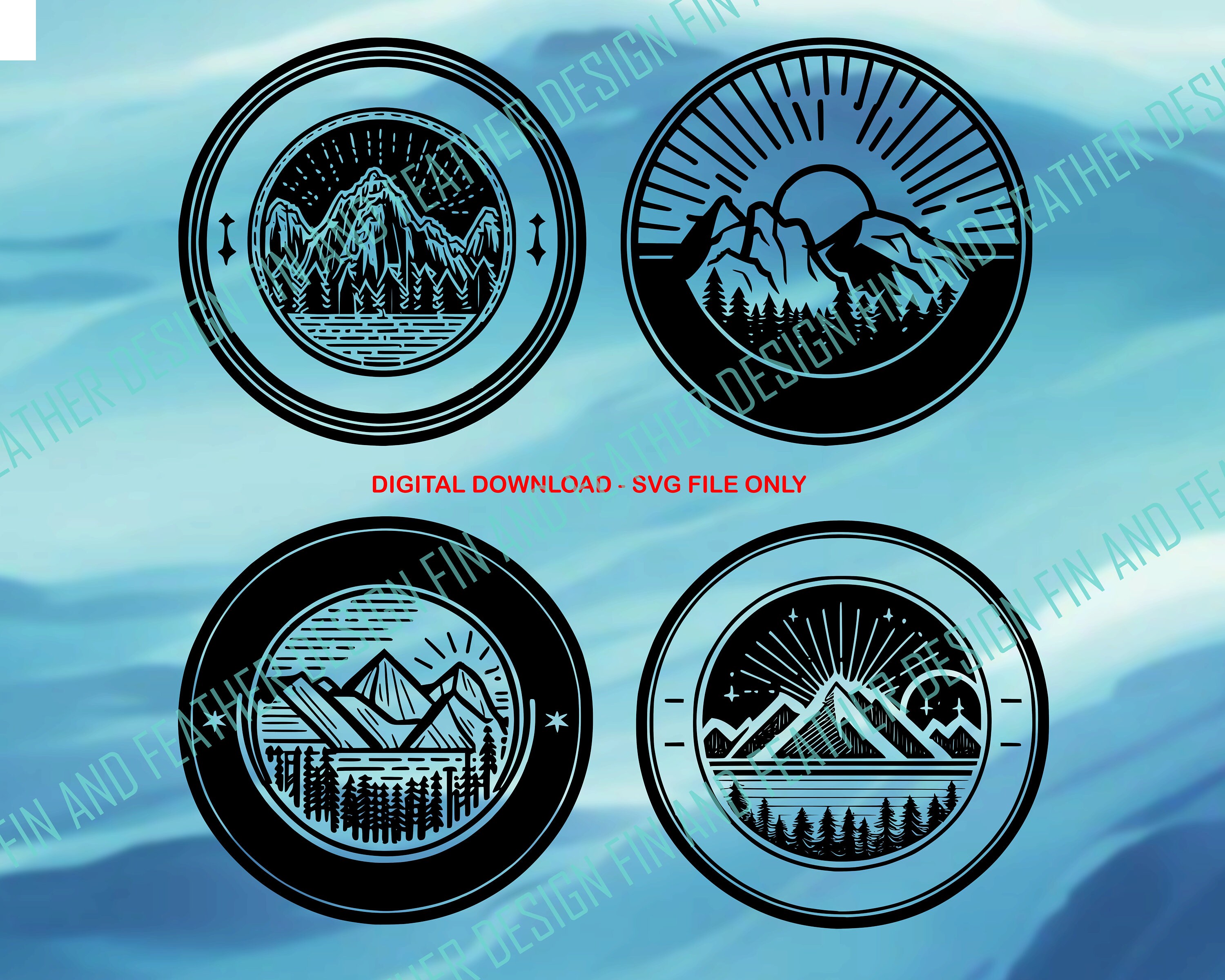 Monoline National Parks Svg, Night Time, Astro Svg, Outdoor Camping ...