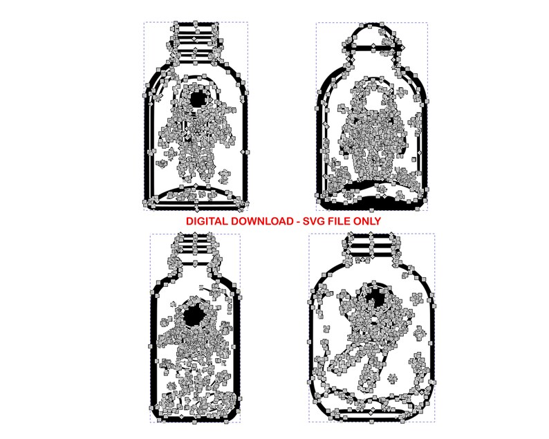 Terrarium Astronaut Svg, Astronaut in Space Clipart, Celestial Space in a Bottle, Astronaut ...