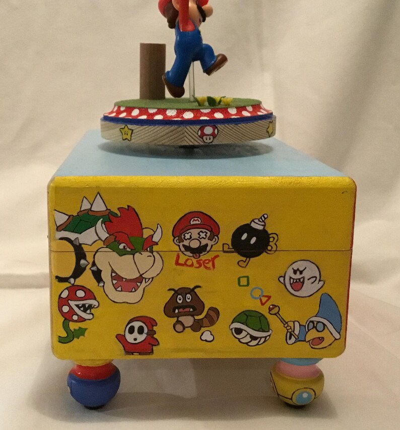Super Mario Music Box - Etsy