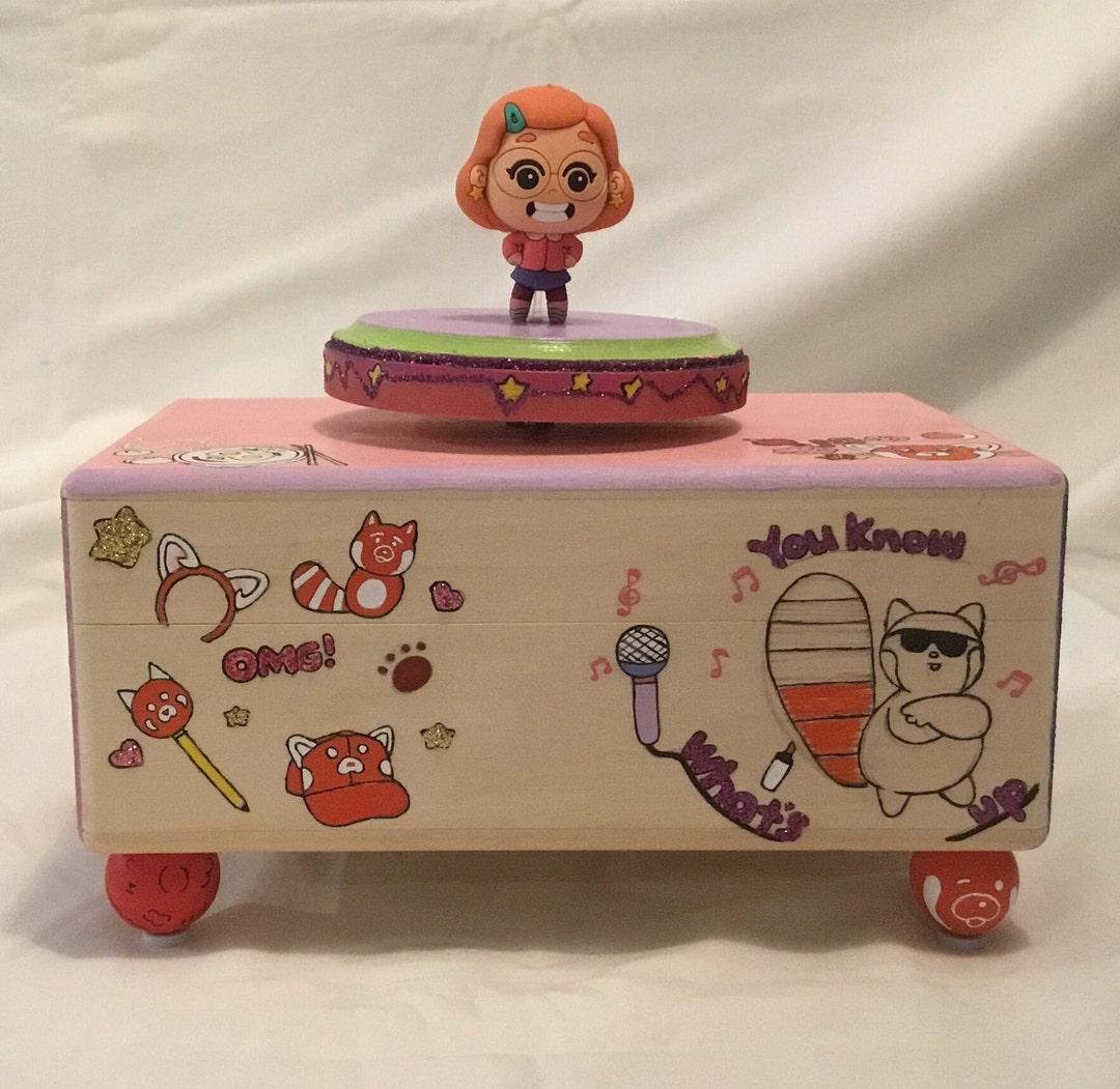 Turning Red Music Box - Etsy