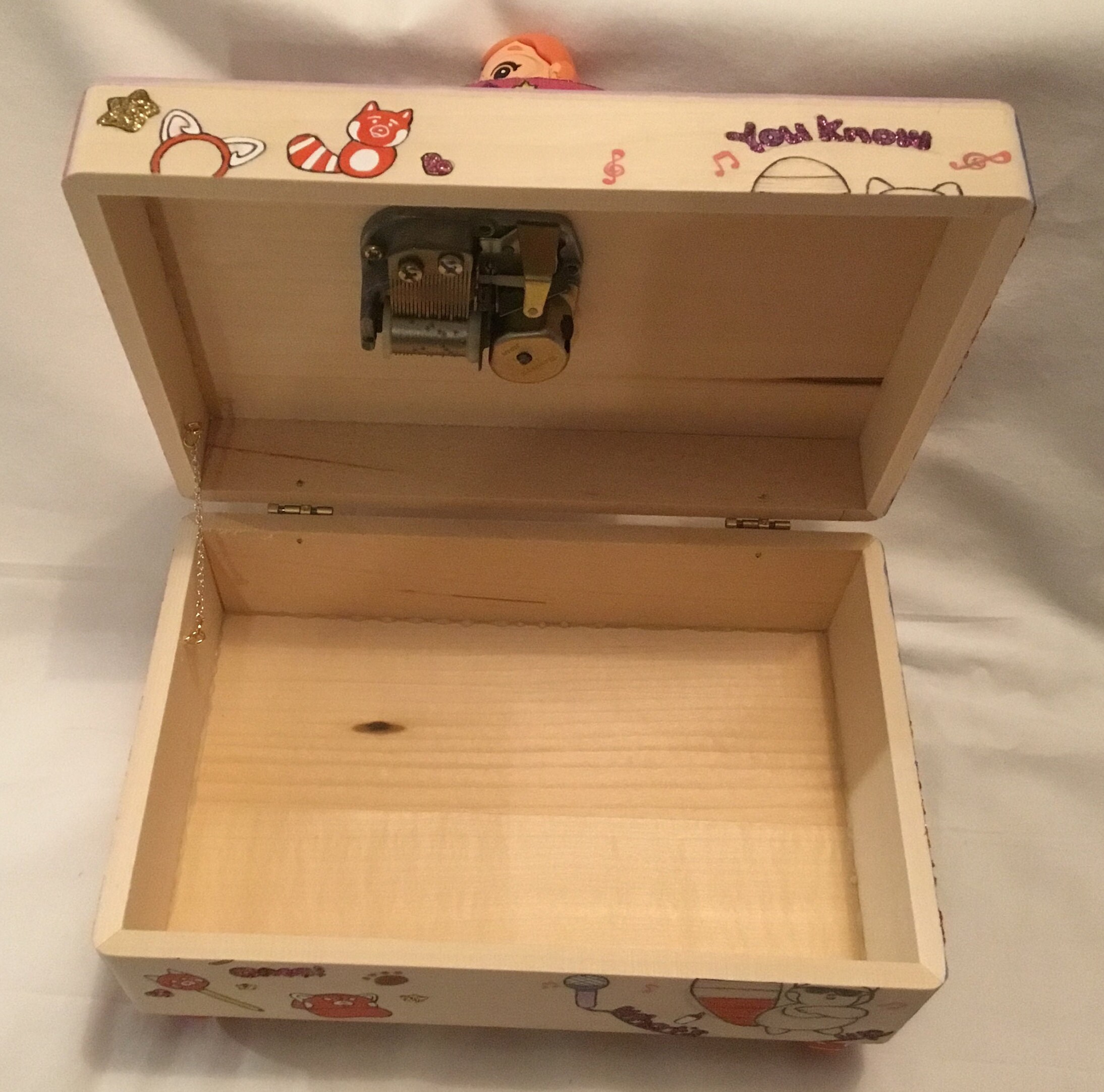 Turning Red Music Box - Etsy