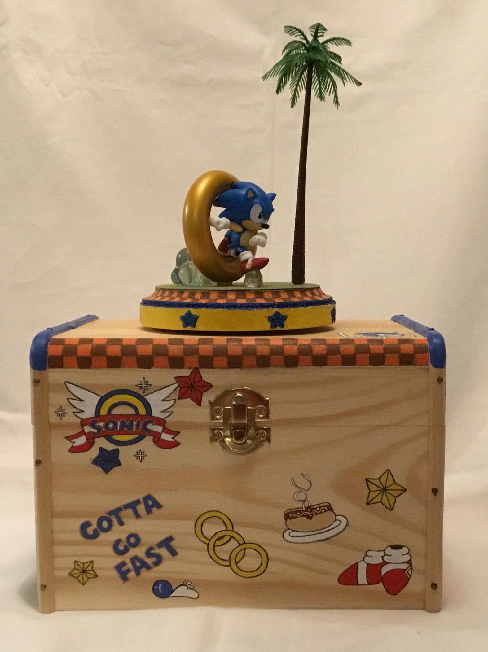 Sonic the Hedgehog Music Box - Etsy