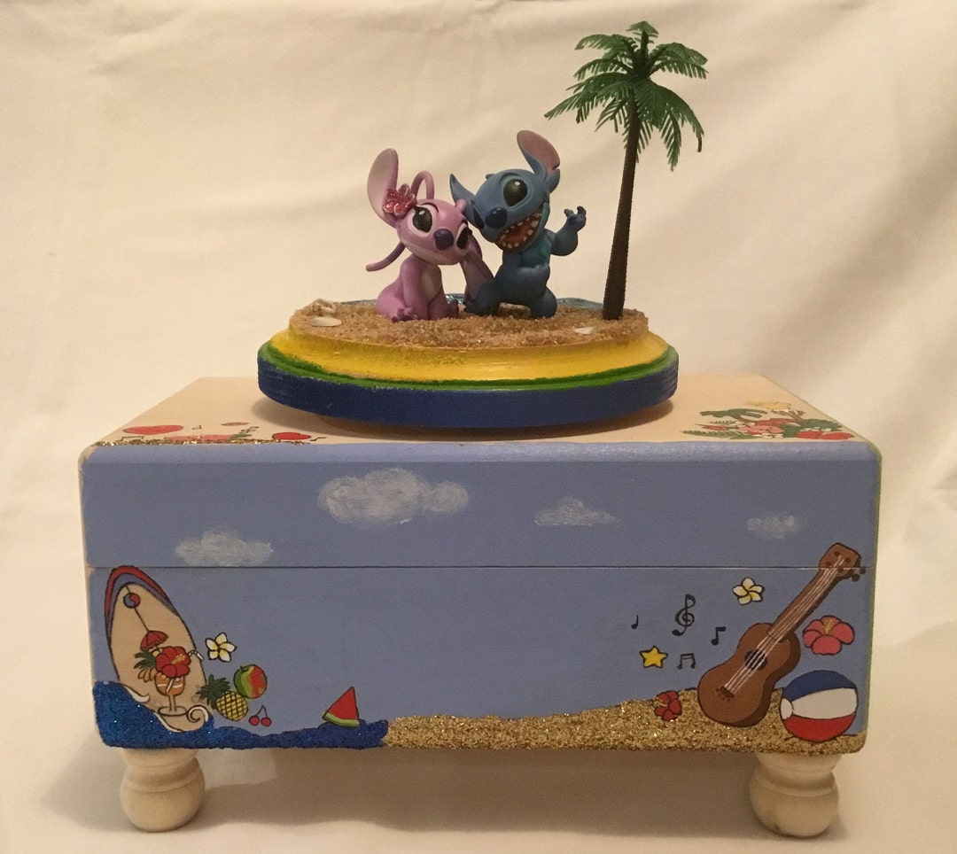 Stitch and Angle Music Box - Etsy