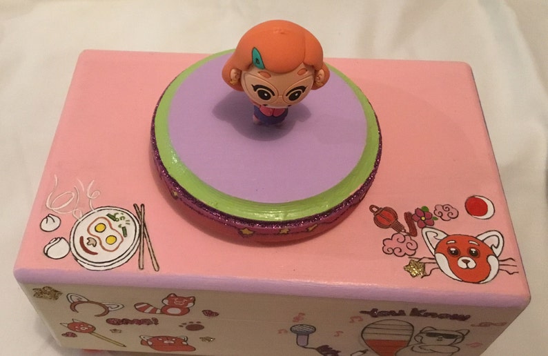 Turning Red Music Box - Etsy