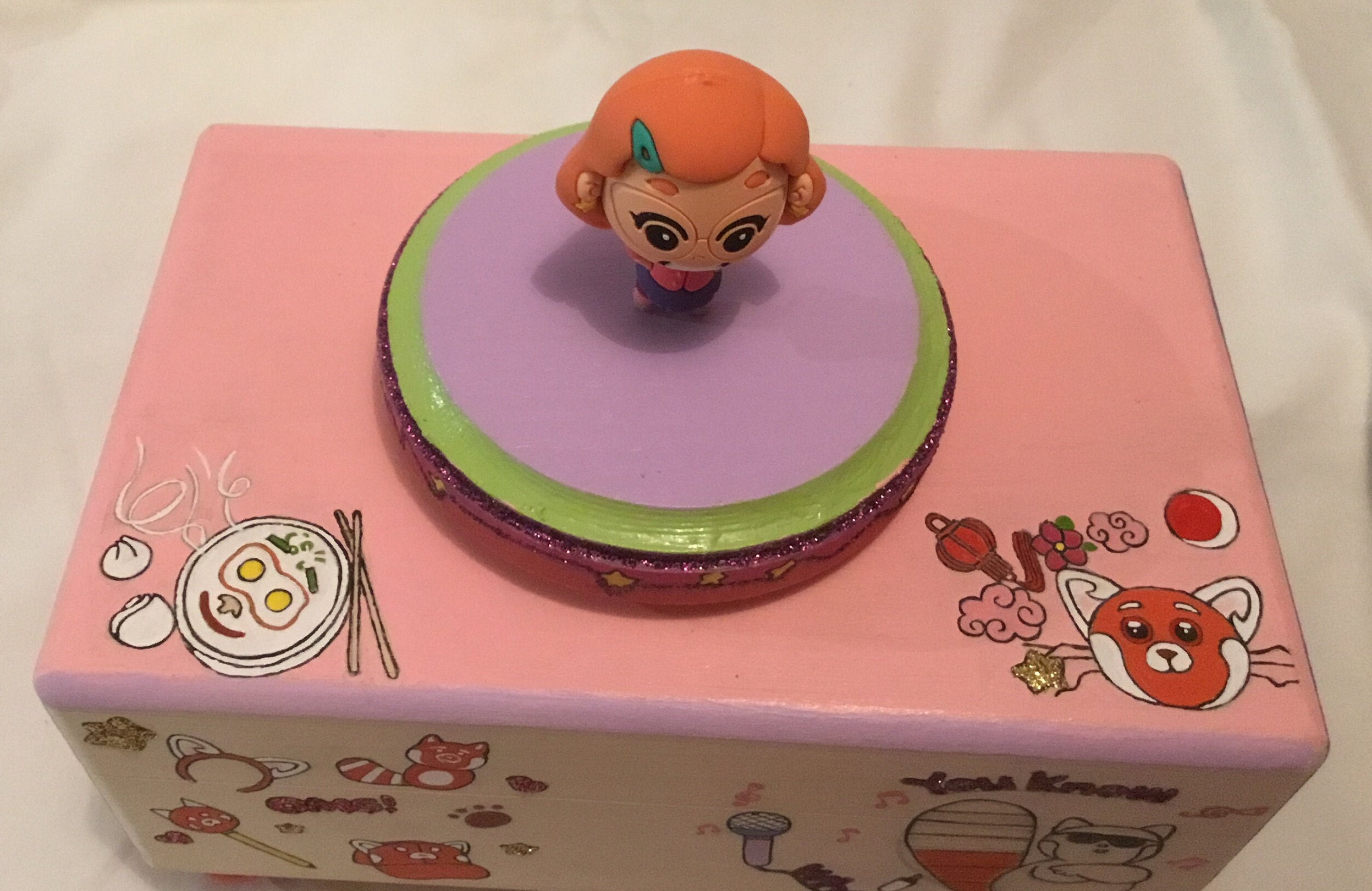 Turning Red Music Box - Etsy