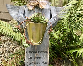 Angel planter | Etsy