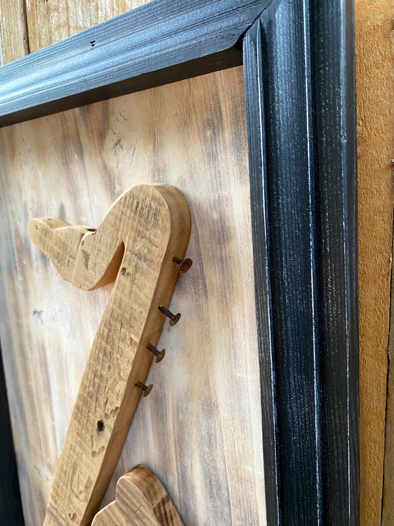 Saxophone Wood Art Saxophone Wall Decor Music Art Jazz - Etsy