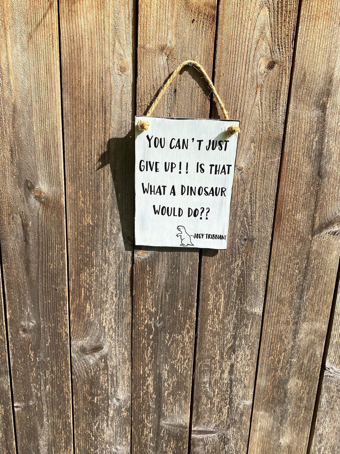 Friends Tv Show Decor Friends Sign Joey From Friends Joey | Etsy