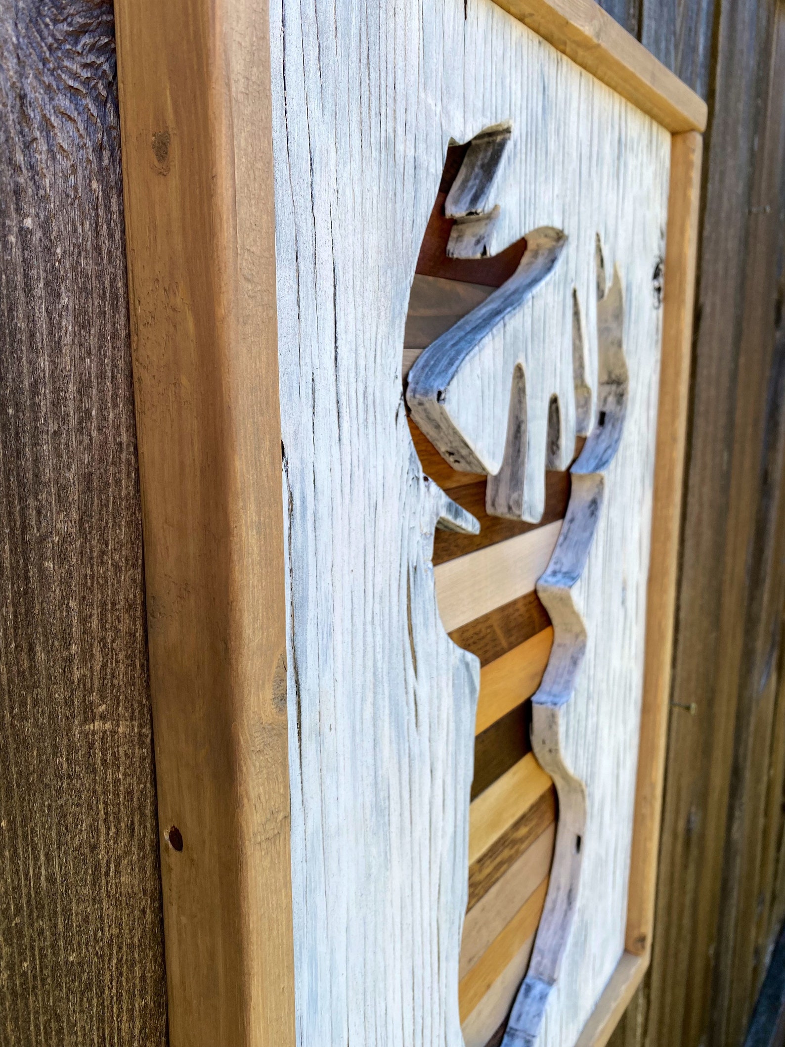 Rustic Deer Wall Hanging Deer Decor Wood Deer Decor Wood - Etsy