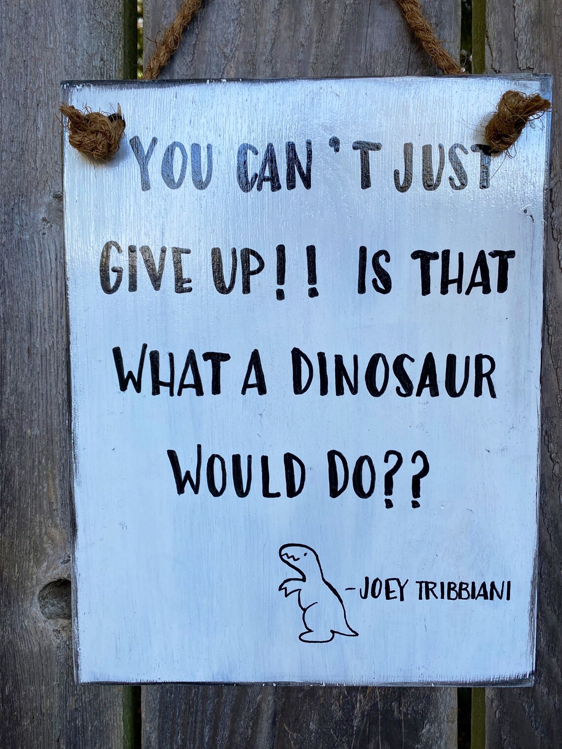 Friends Tv show decor Friends sign Joey from Friends Joey | Etsy