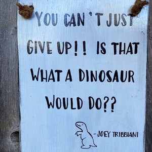 Friends Tv show decor Friends sign Joey from Friends Joey | Etsy