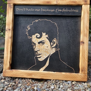 Prince Portrait, Prince Art, Prince Music Decor, Prince Music - Etsy