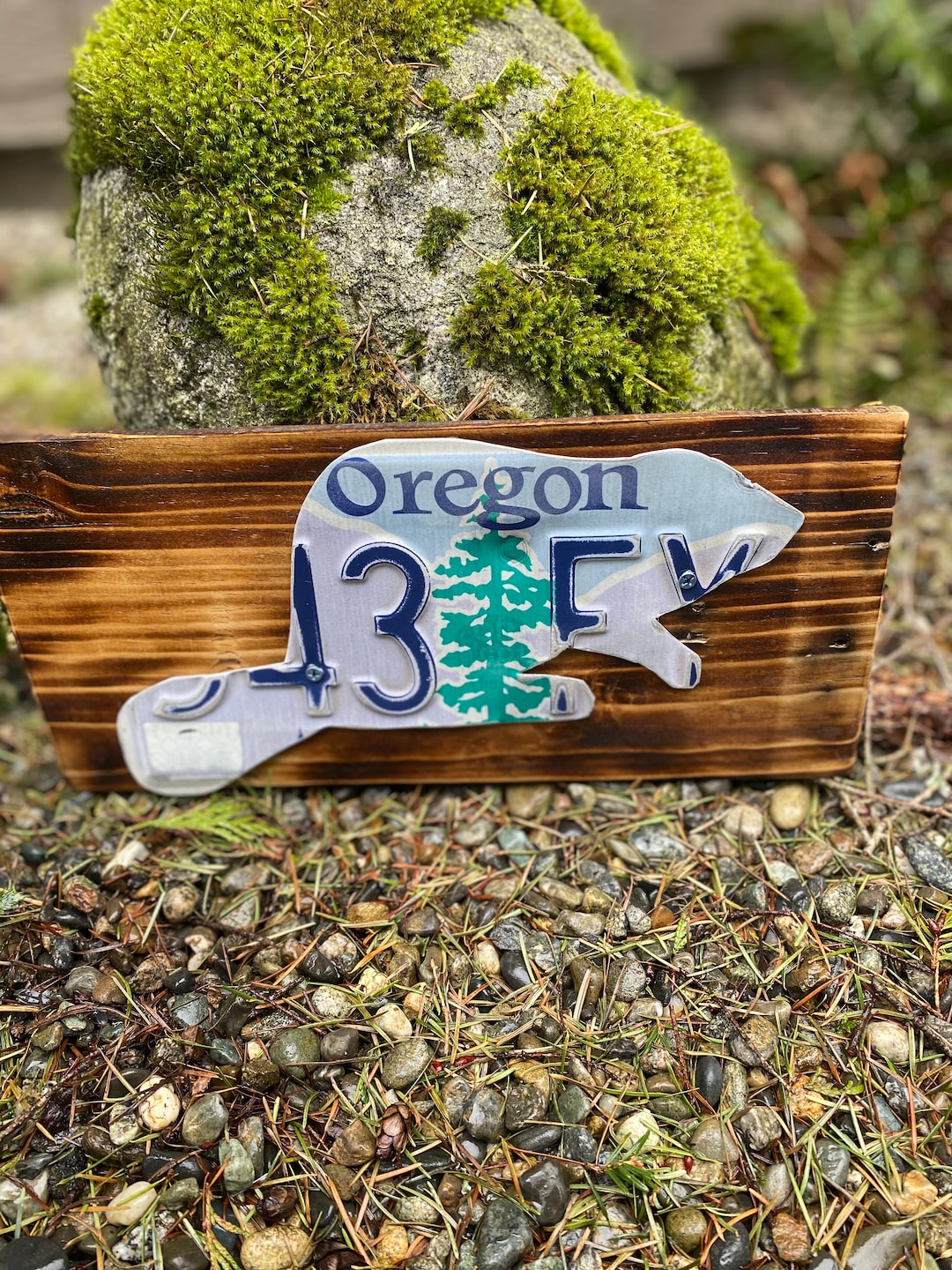 License Plate Beaver, Beaver Decor, Beaver Oregon, Oregon Beaver ...