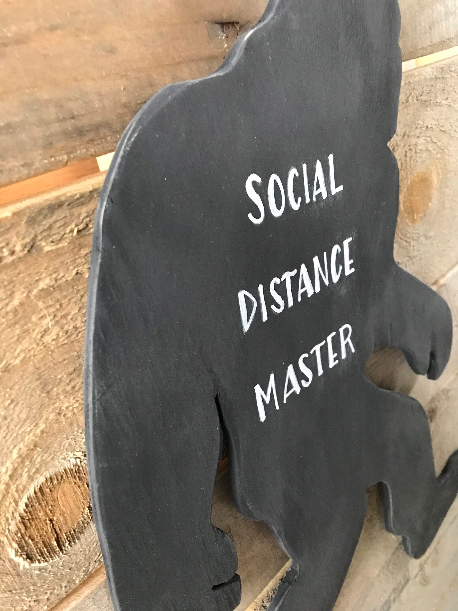 Social Distance Master Bigfoot Wall Decor Sasquatch Wall - Etsy