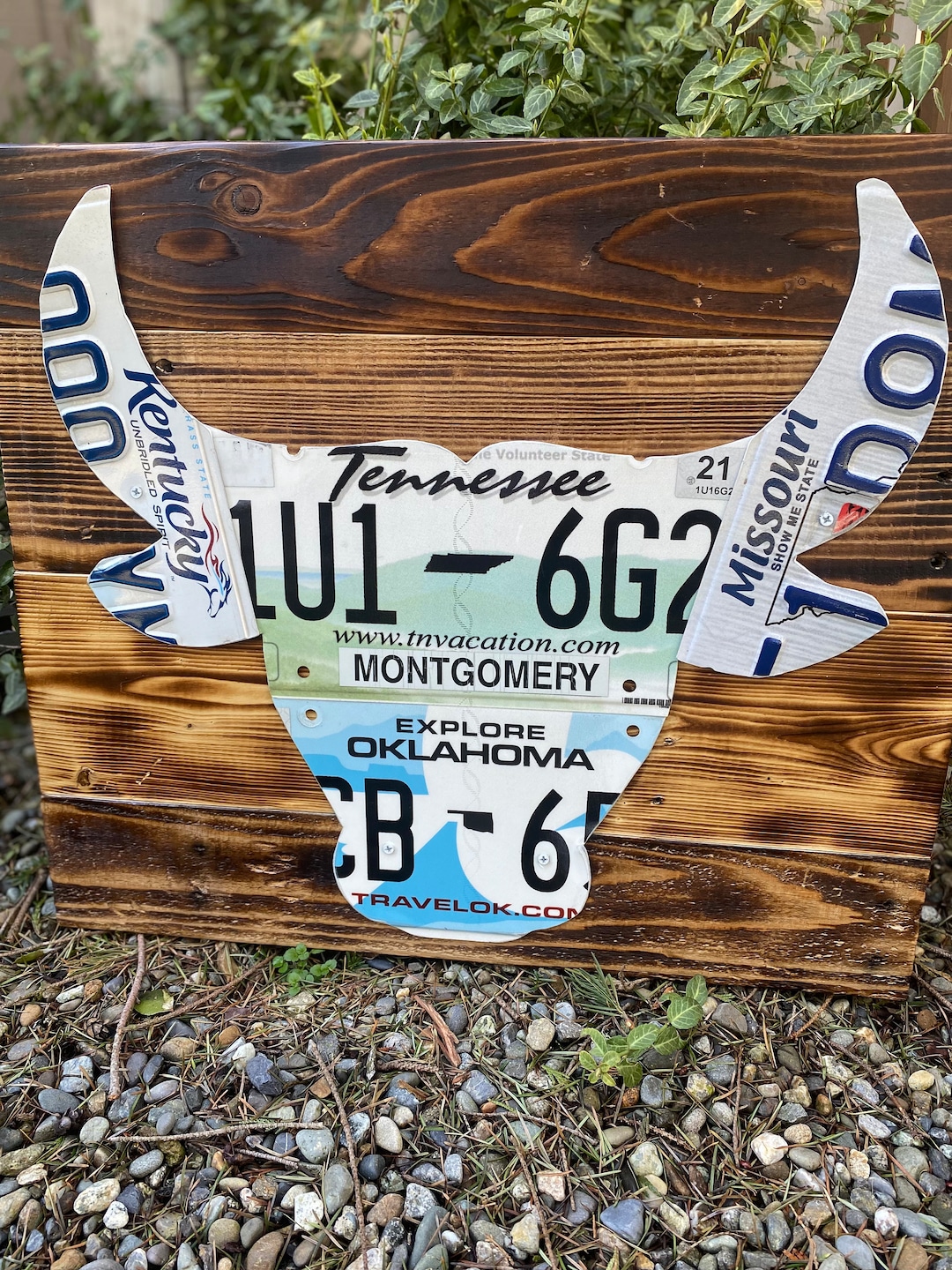 License Plate Art, Farm Decor, Ranch Decor - Etsy