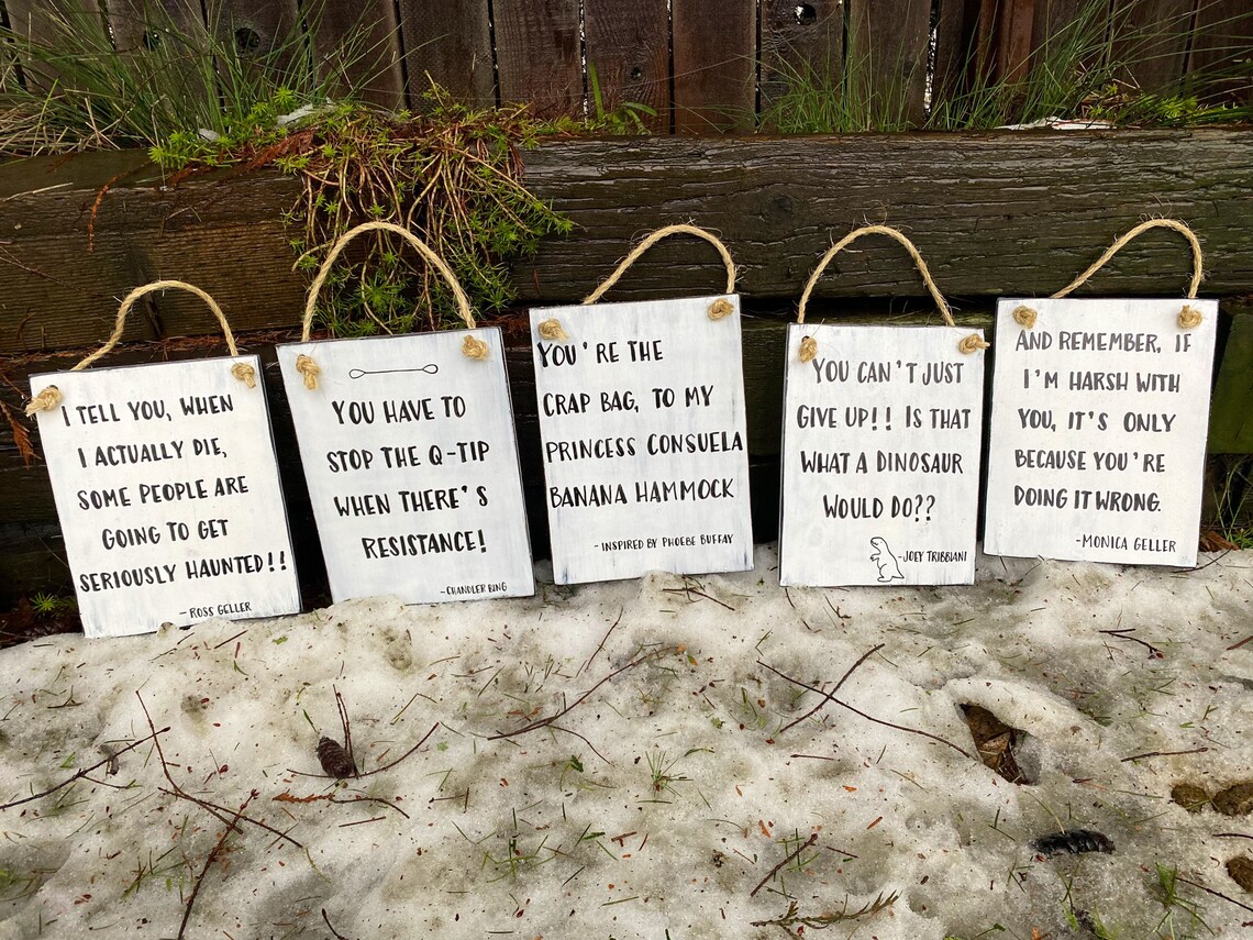 Friends TV Show Decor Friends Quote Friends Show Decor | Etsy