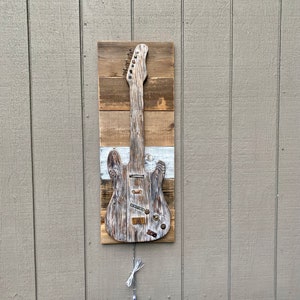 Fender Guitar Wall Art: Stratocaster-inspired Wood Hanging With Light ...