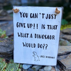 Friends Tv show decor Friends sign Joey from Friends Joey | Etsy