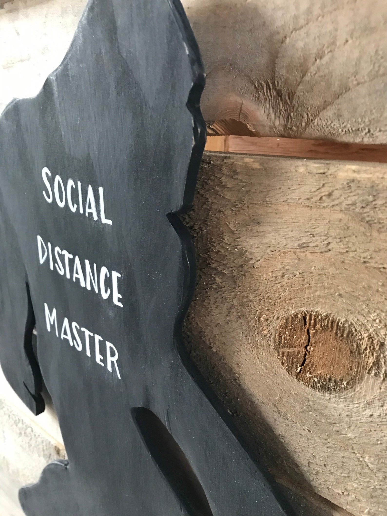 Social Distance Master Bigfoot Wall Decor Sasquatch Wall - Etsy
