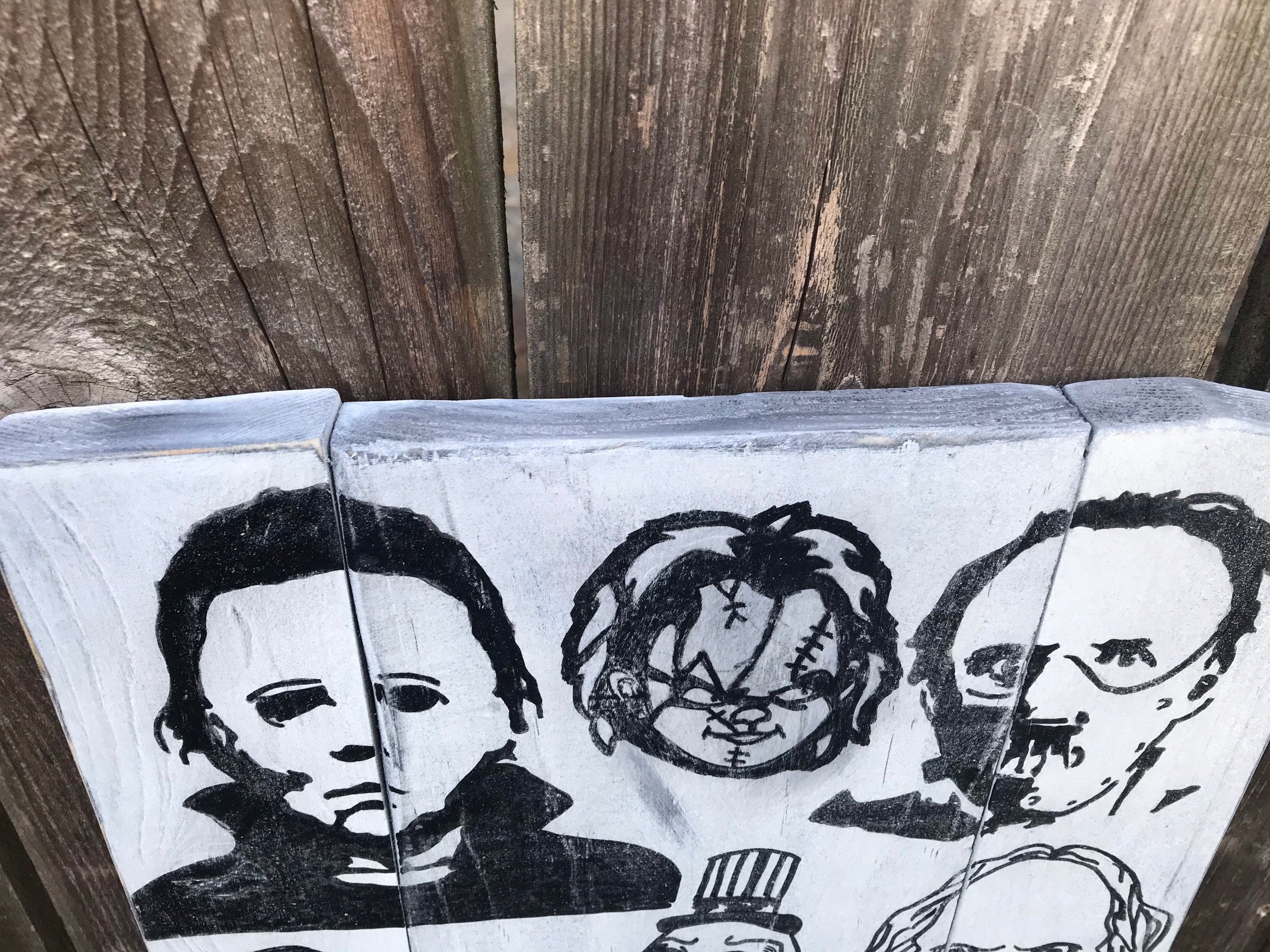 Wood Horror Movie Decor Halloween Decor Frankenstein Decor - Etsy