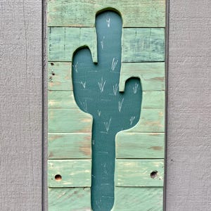 Reclaimed Saguaro Cactus Art, Southwestern Wall Art - Etsy