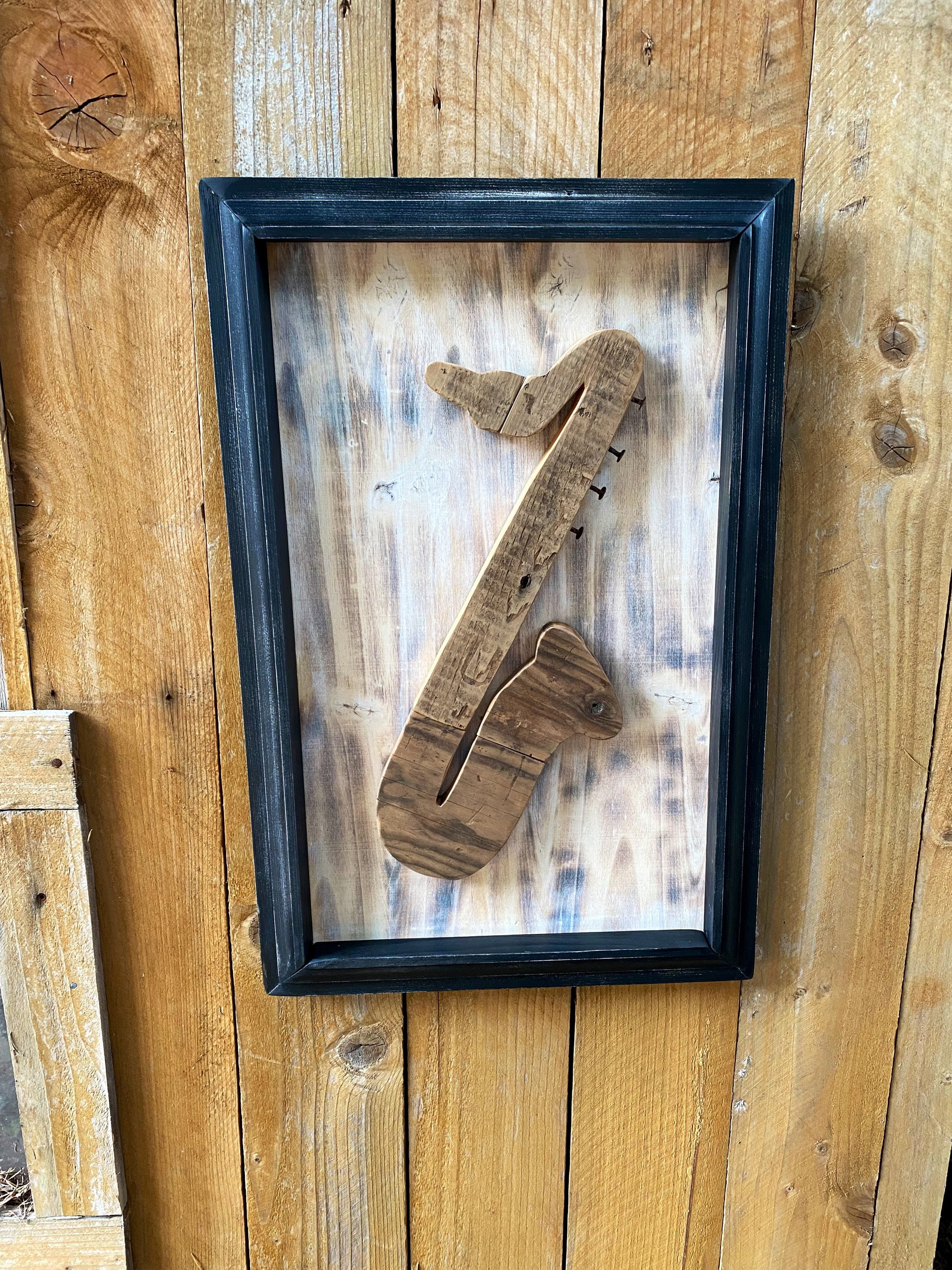 Saxophone Wood Art Saxophone Wall Decor Music Art Jazz - Etsy