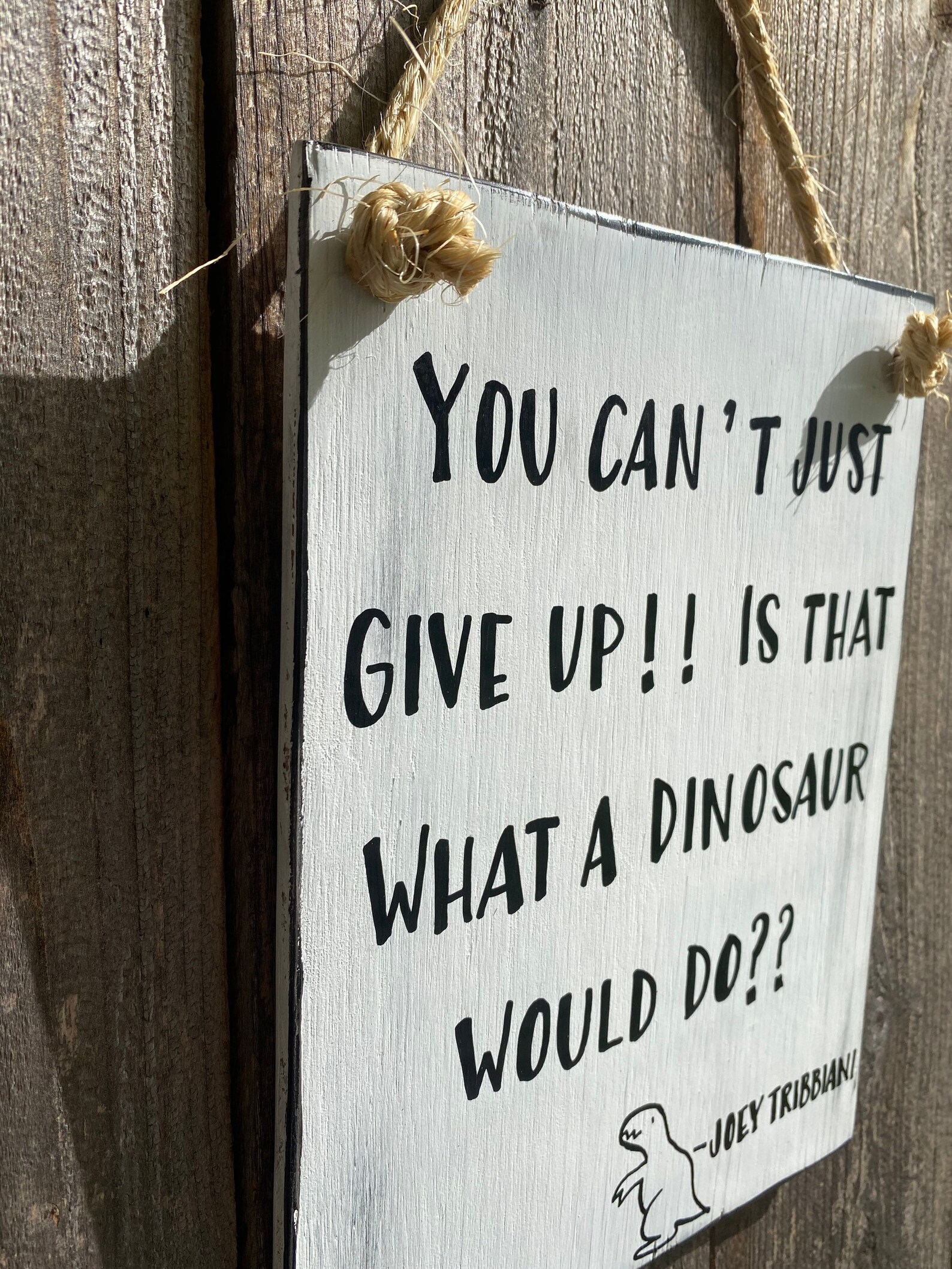 Friends Tv Show Decor Friends Sign Joey From Friends Joey | Etsy