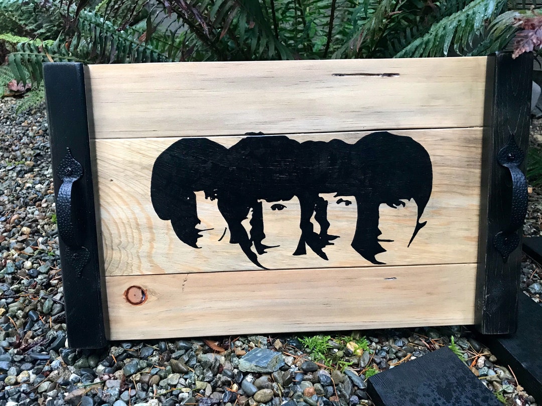 The Beatles Decor Tray: Hand-crafted Reclaimed Wood Tray - Etsy