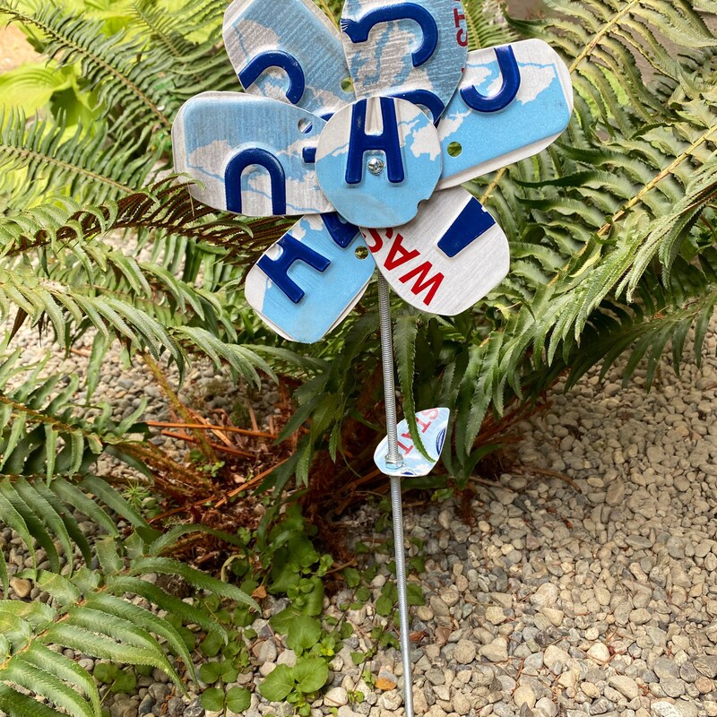 Plate Flowers - Etsy