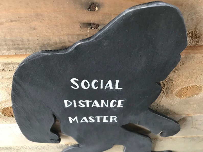 Social Distance Master Bigfoot Wall Decor Sasquatch Wall - Etsy