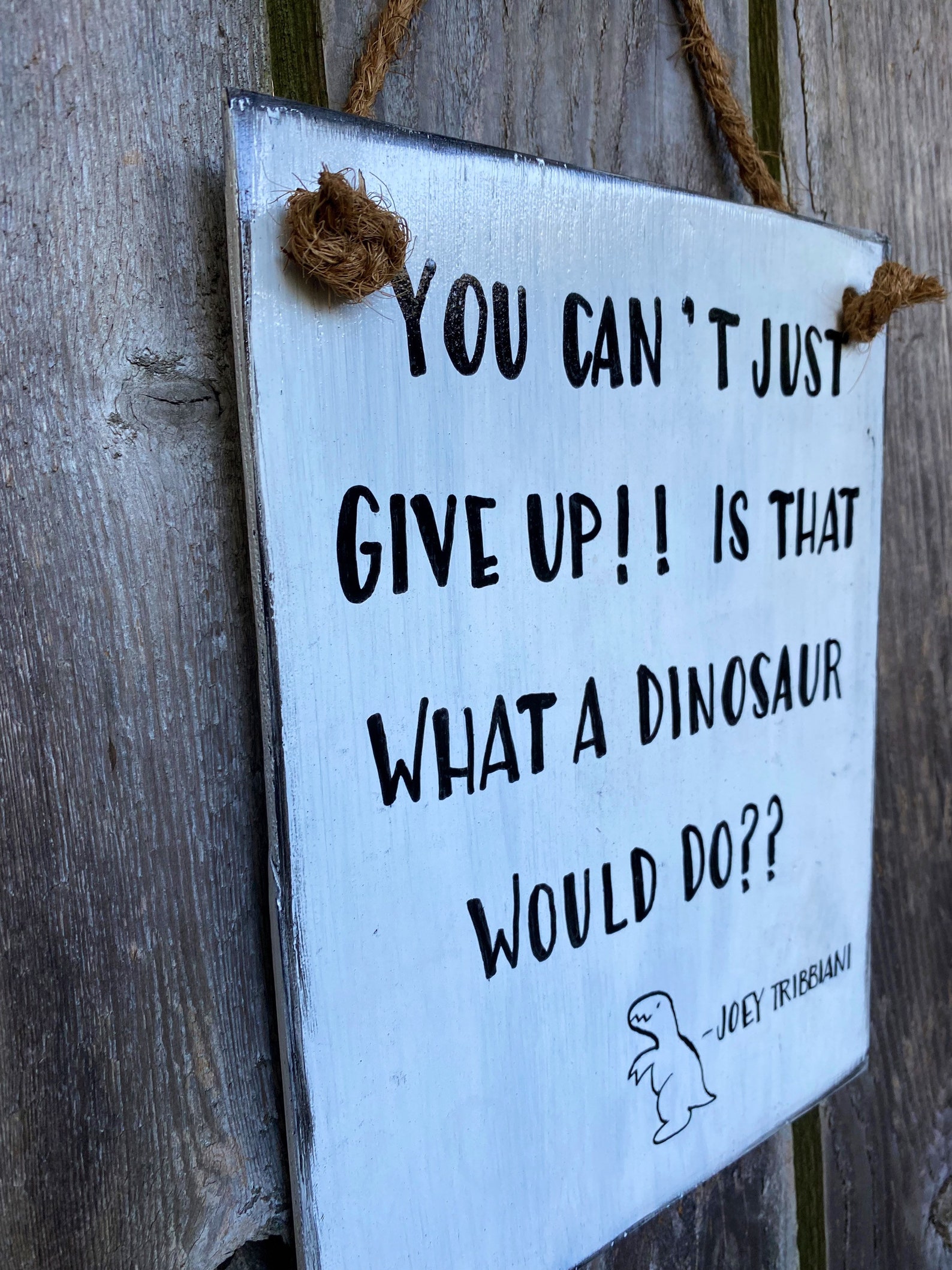 Friends Tv show decor Friends sign Joey from Friends Joey | Etsy