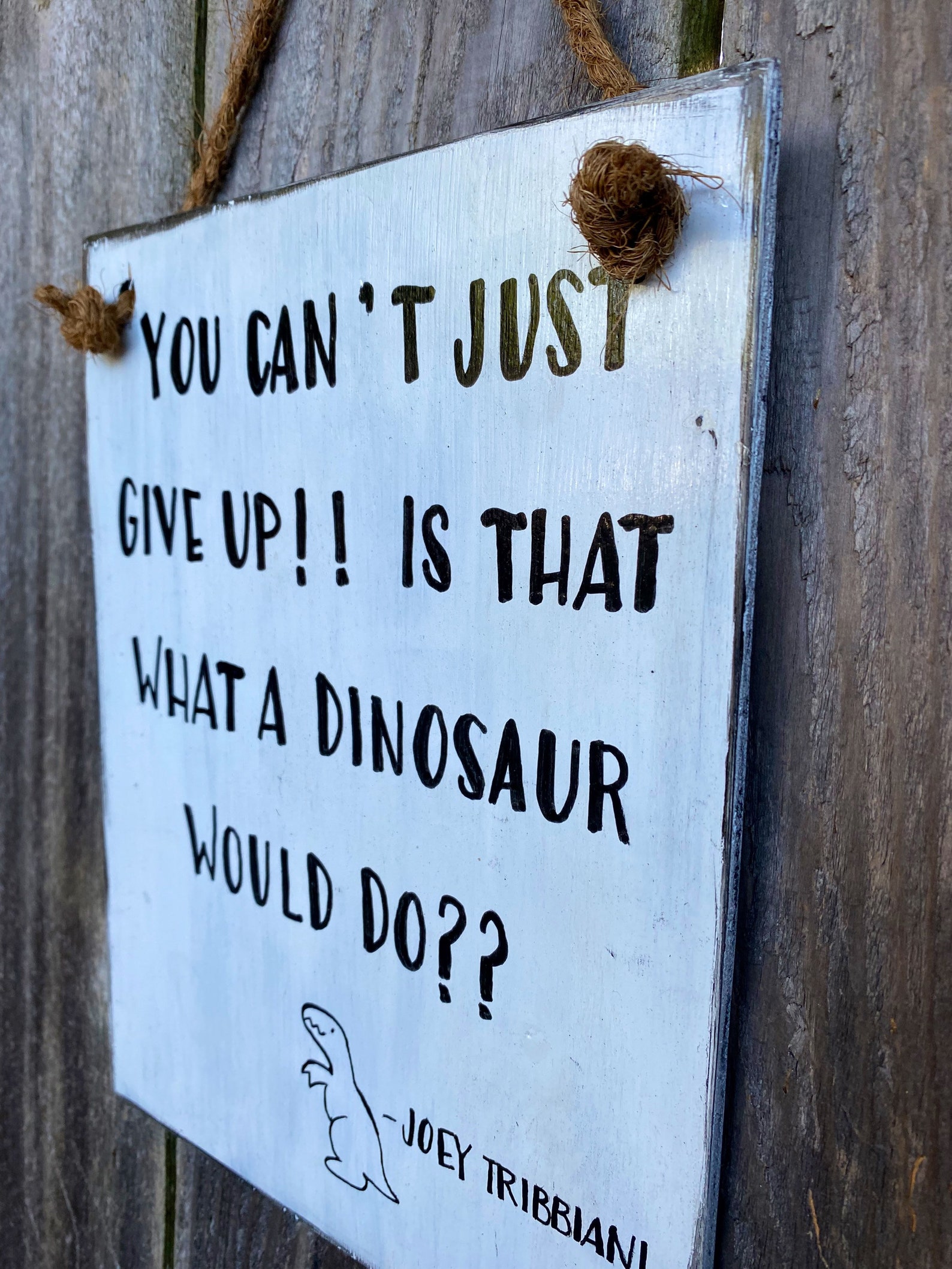 Friends Tv show decor Friends sign Joey from Friends Joey | Etsy