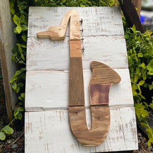 Saxophone Wood Art, Saxophone Wall Decor, Music Art, Jazz Decor, Jazz ...