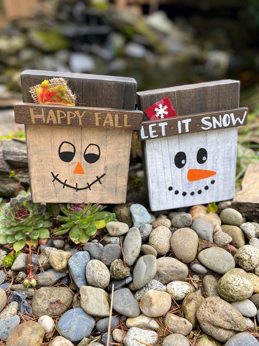Reversible Snowman, Reversible Scarecrow, Snowman Shelf Sitter ...