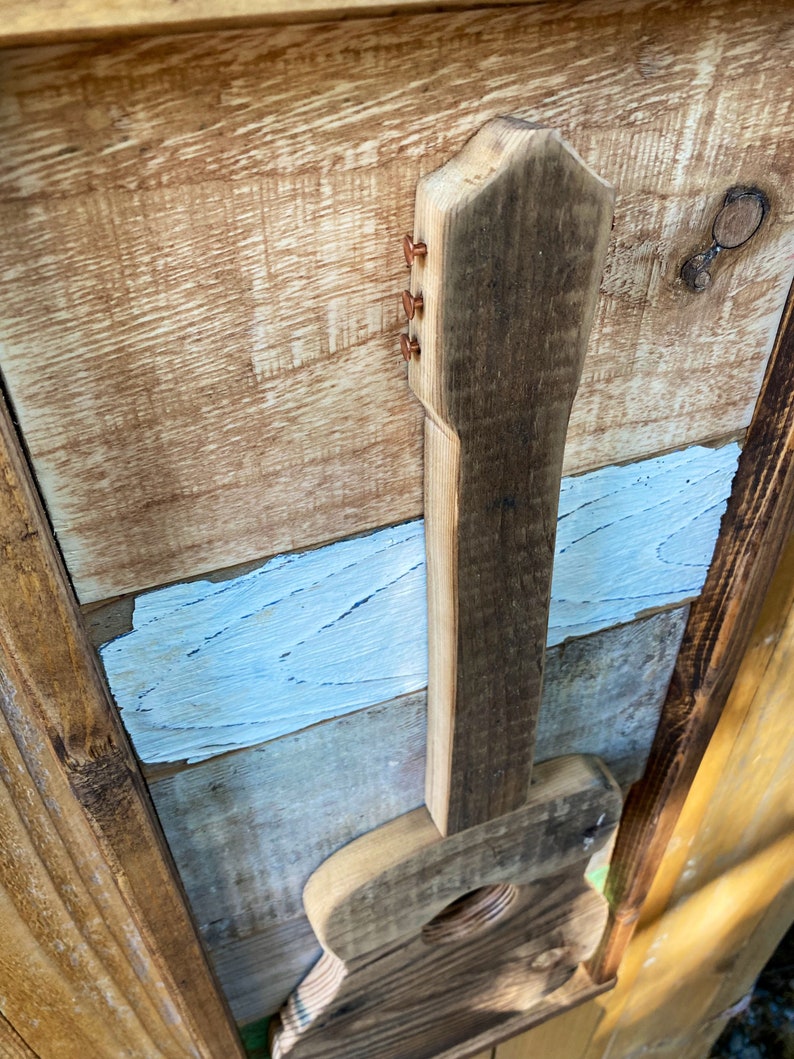 Wood Acoustic Guitar Wall Hanging Music Decor Guitar Art - Etsy