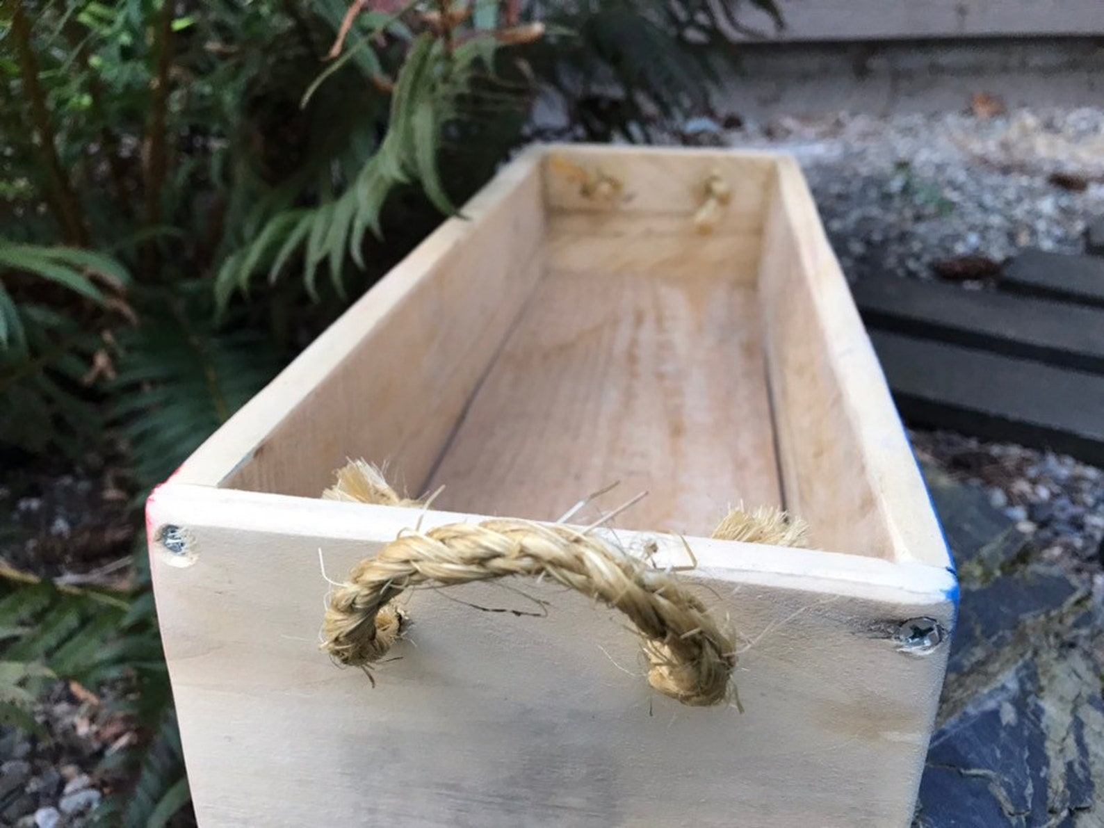 Americana Box American Flag Box Rustic Storage Box Rustic - Etsy